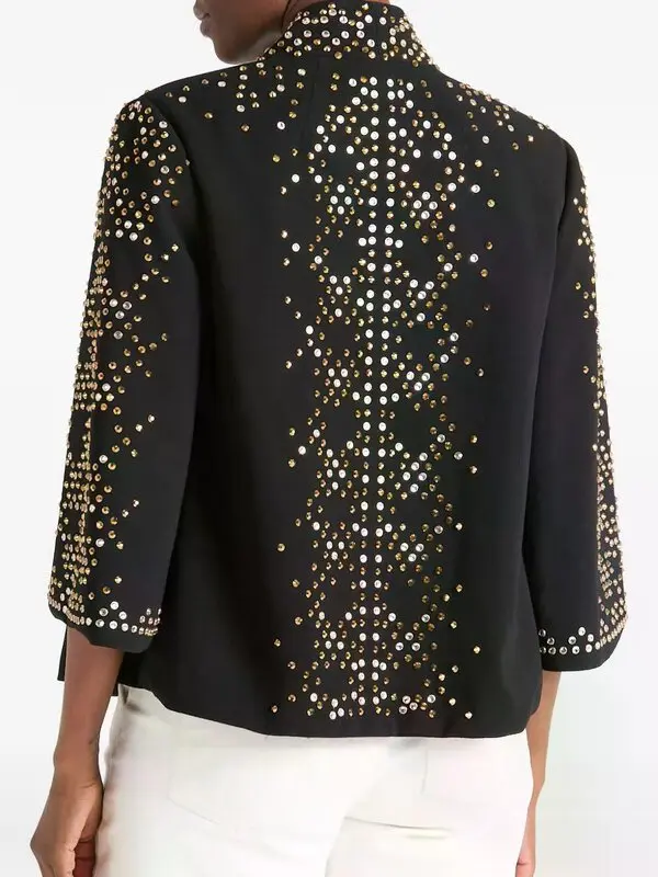 TEMPERLEY LONDON Oberon Stud-embellished Jacket