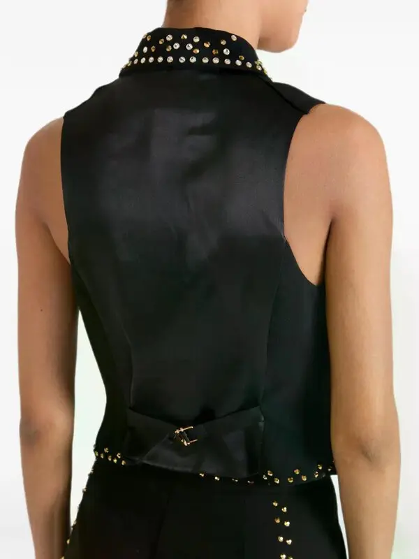 TEMPERLEY LONDON Oberon Crystal-embellished Waistcoat