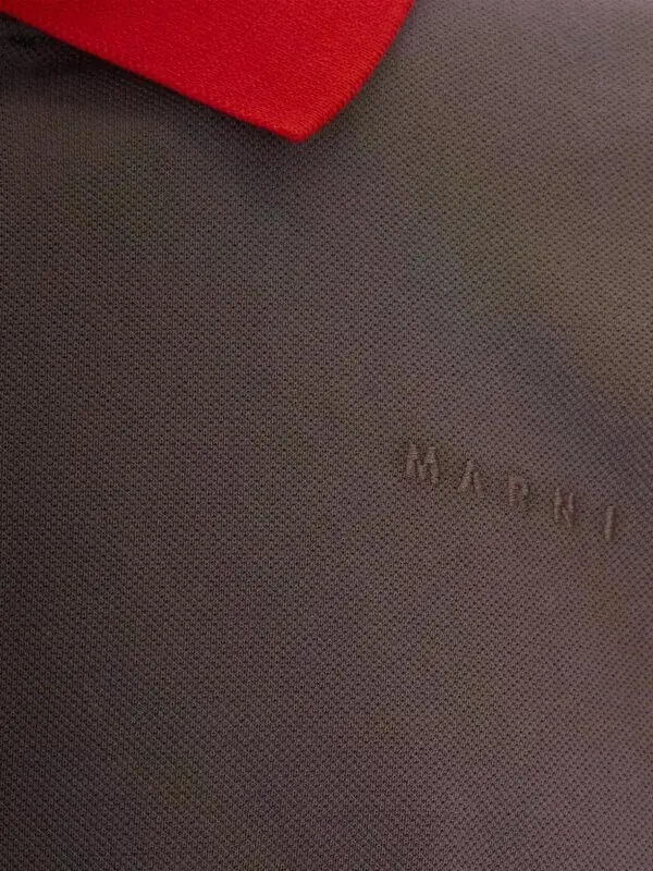 Marni Logo-embroidered Polo Shirt