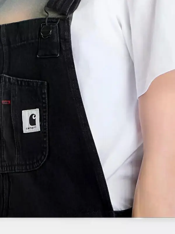 Carhartt Work In Progress Denim Jumpsuit - Black