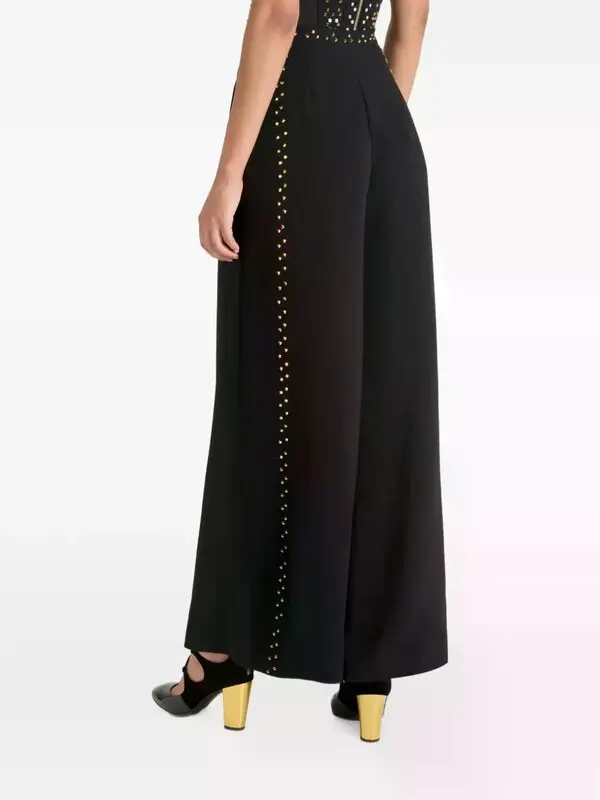 TEMPERLEY LONDON Oberon Stud-embellished Palazzo Pants