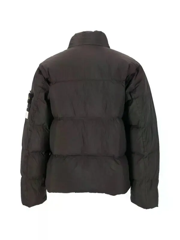 Stone Island 4100109 Crinkle Reps Ny Down Jacket - Grey