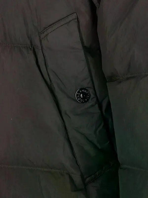 Stone Island 4100109 Crinkle Reps Ny Down Jacket - Grey