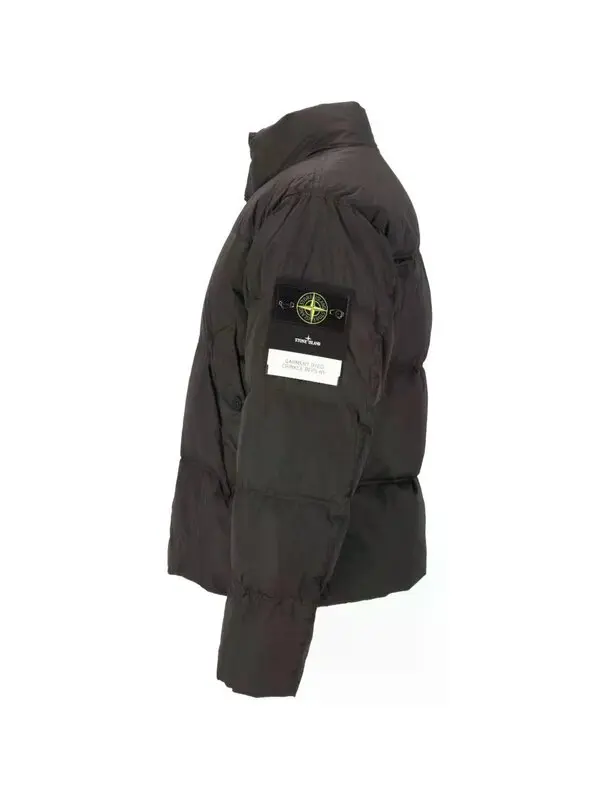 Stone Island 4100109 Crinkle Reps Ny Down Jacket - Grey