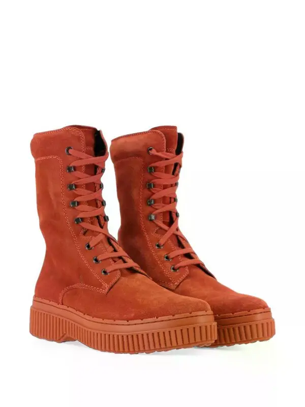 TOD'S Lace-up Suede High Top Sneakers