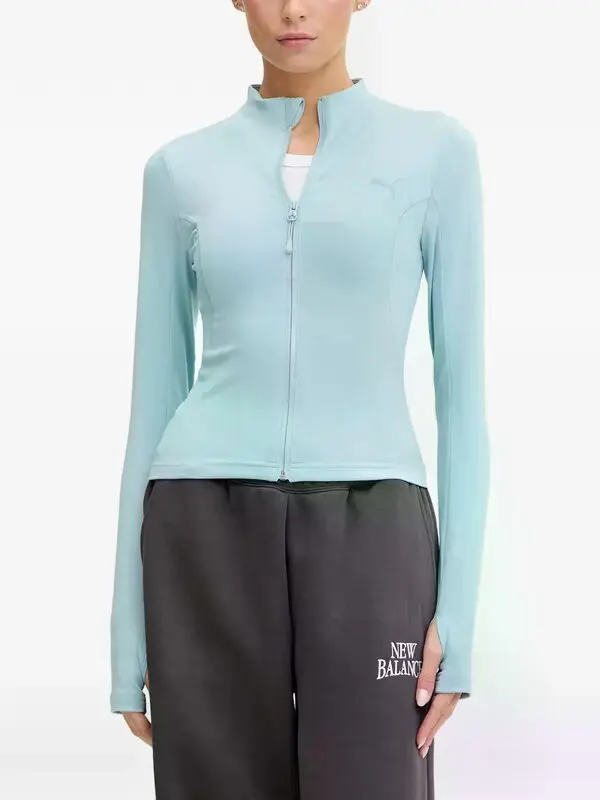 PUMA Logo-print Zip-up Jacket