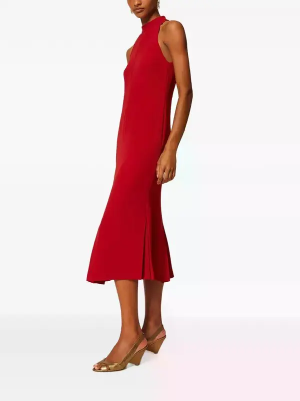 TWINSET Long Crêpe Halter Neck Dress