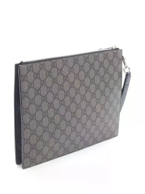 Gucci 2010s Gg Supreme Clutch Bag