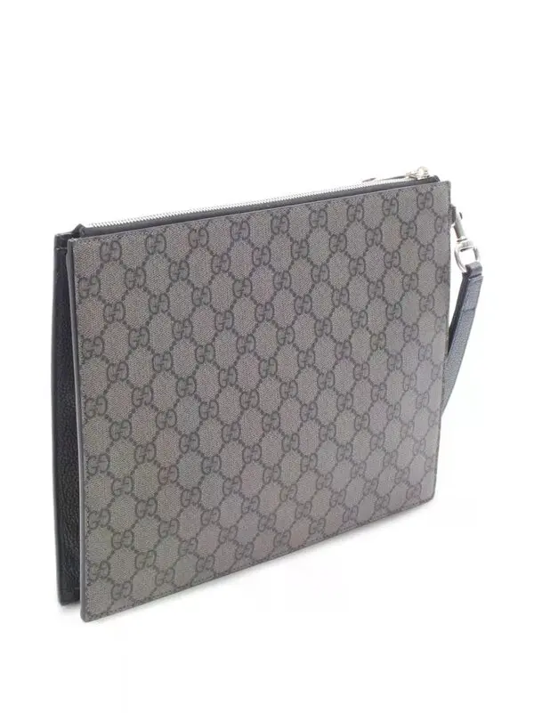 Gucci Gg Supreme Canvas Clutch Bag