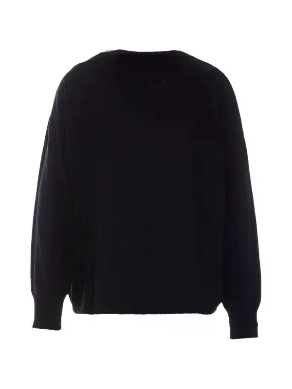 Liu Jo Strap-detail Knitted Sweater