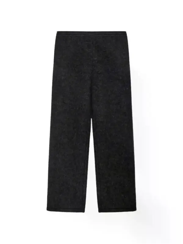 JIL SANDER Felted Wool-blend Trousers - Grey