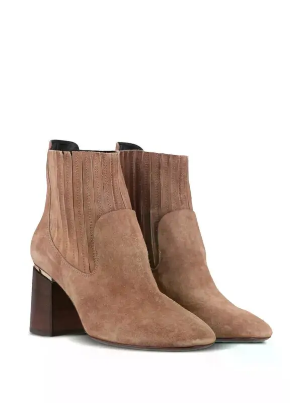 TOD'S Pointed-toe Ankle Boots - Brown