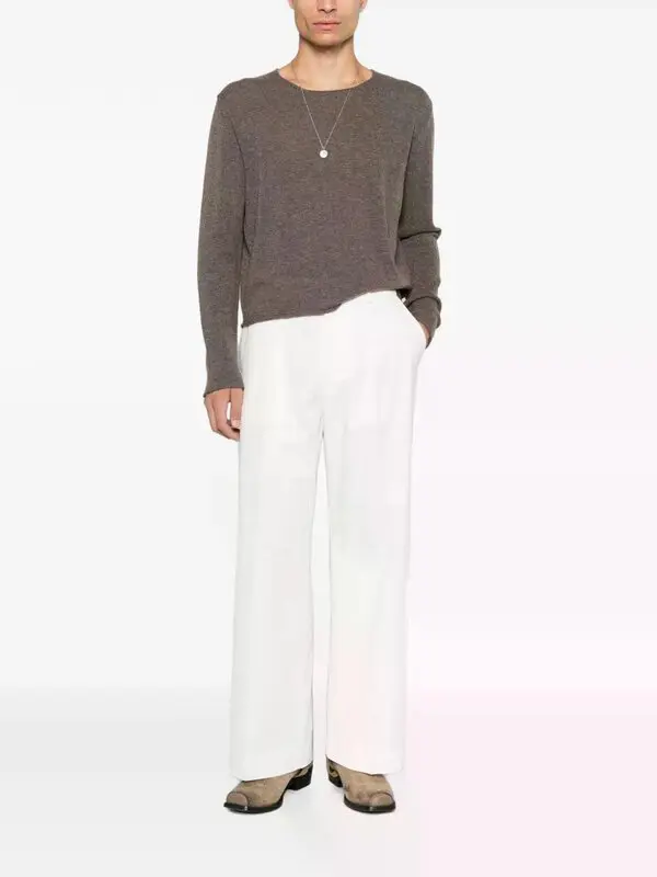 SECOND / LAYER Weezur Raw-edge Sweater