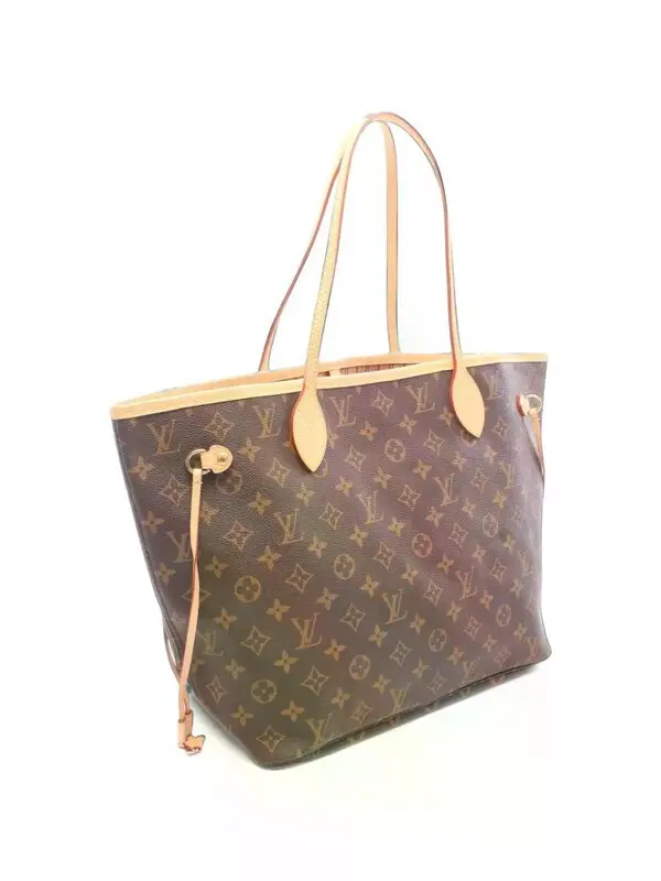 LOUIS VUITTON 2010s Mm Neverfull Tote Bag - Brown