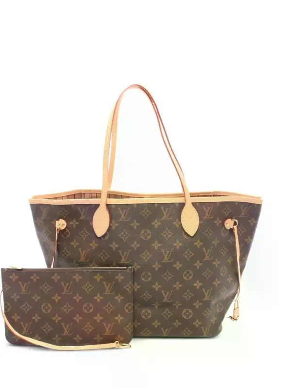 LOUIS VUITTON Mm Neverfull Tote Bag - Brown