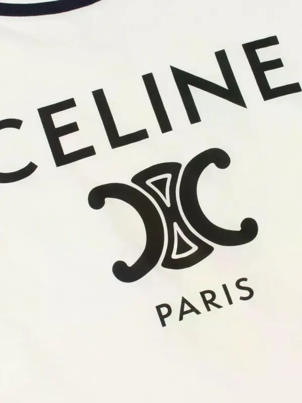 Celine 2000s Triomphe T-shirt