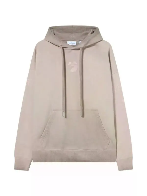 Off-White Swimming Graphic Hoodie - Neutrals