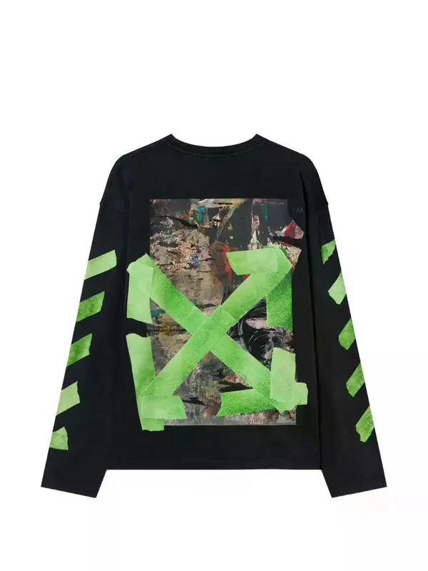 Off-White Bacco Arrow Skate Long Sleeve T-shirt