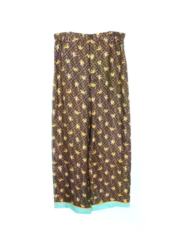Fendi X Frgmt & Pokémon Dragonite Zucca Trousers - Brown