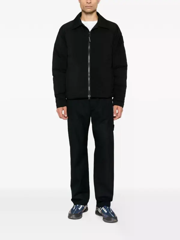 Canada Goose Logo-patch Zip-up Coat