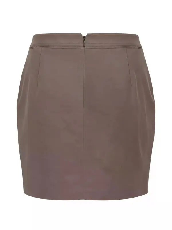 TOM FORD Tailored Mini Skirt - Brown