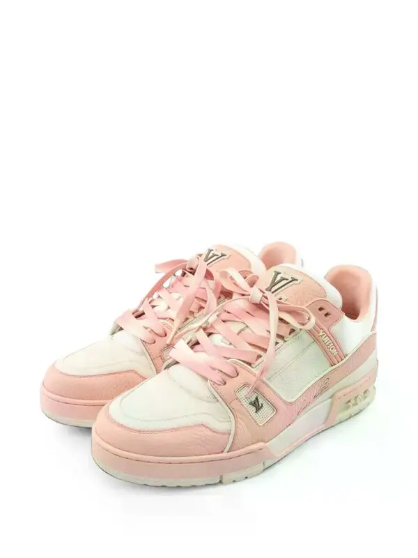 LOUIS VUITTON 2024 Logo Sneakers - Pink