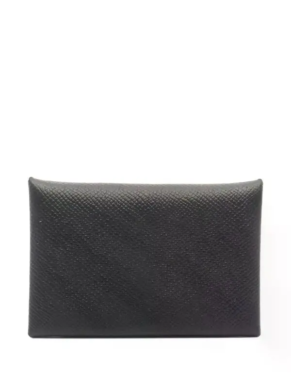 Hermès Calvi Coin Purse - Black