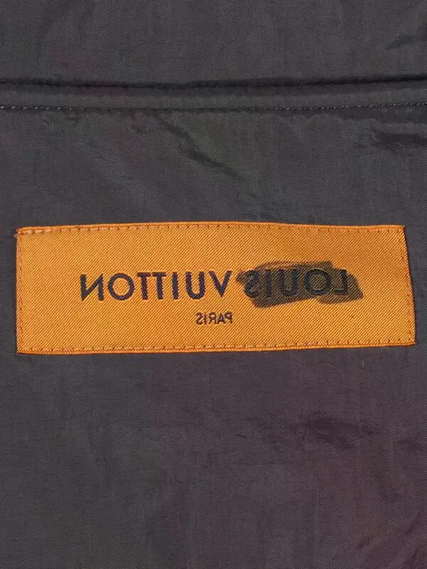 LOUIS VUITTON 2010s Reversible Striped Bomber Jacket