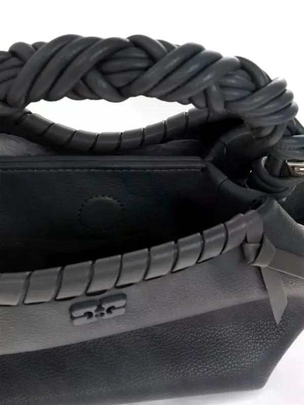 GANNI Braided Top-handle Tote Bag