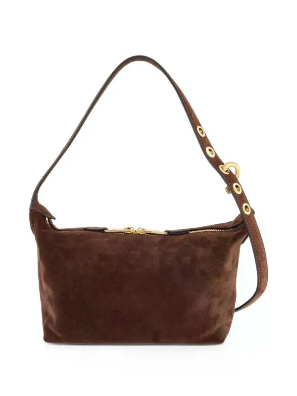 Miu Miu Spirit Suede Bag - Brown