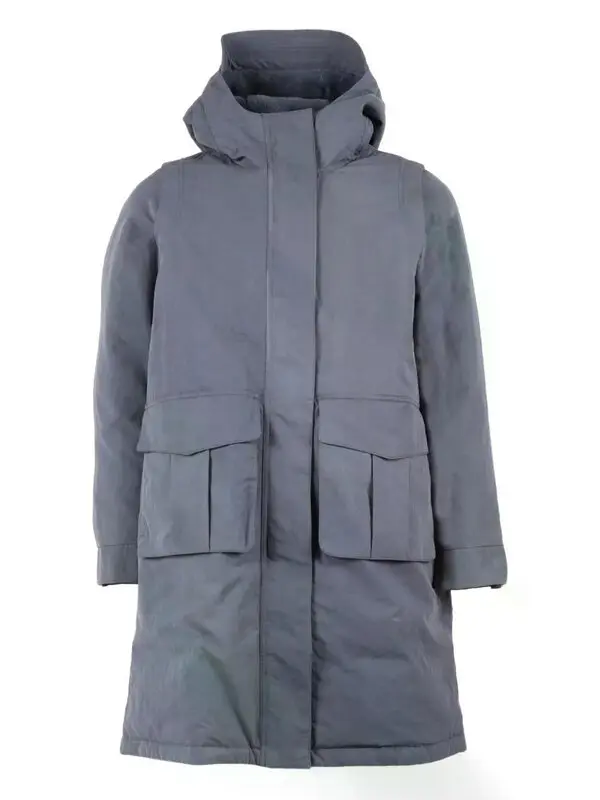K-WAY Hooded Flap-pocket Jacket - Grey