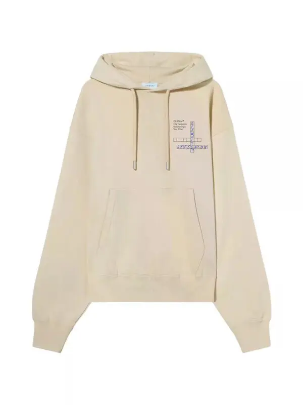 Off-White Connect Dots Graphic Hoodie - Neutrals