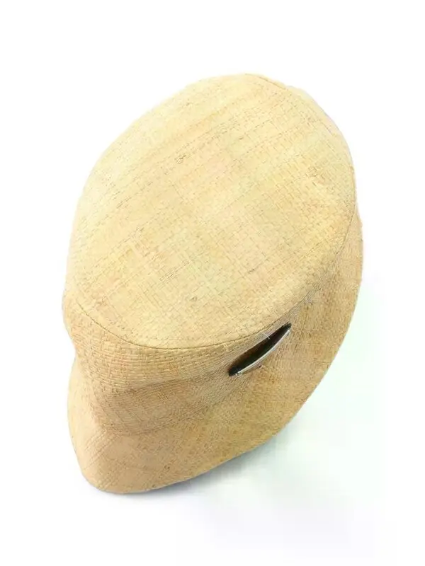Prada 2010s Logo Plate Bucket Hat