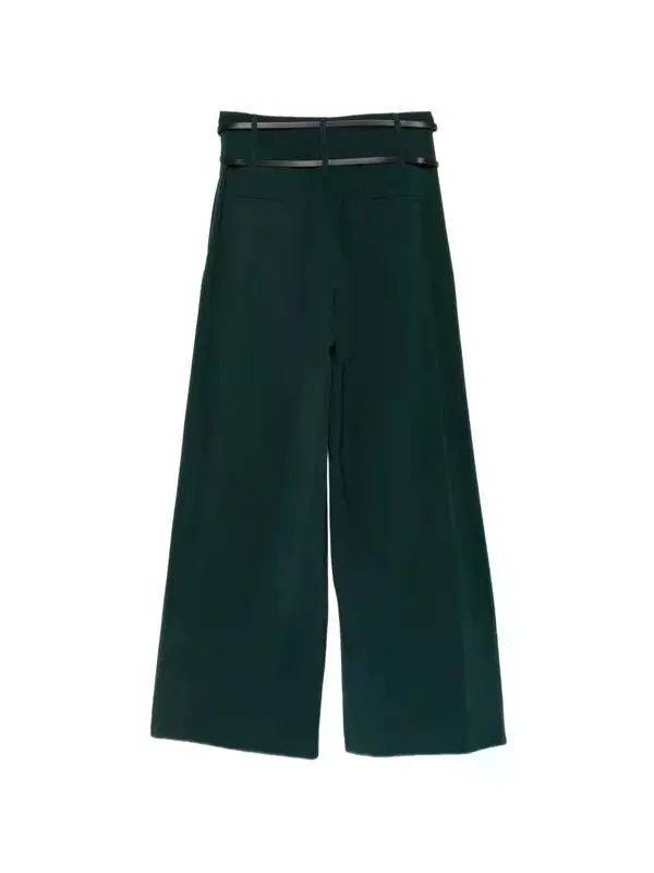 Liu Jo Belted Pleated Palazzo Pants