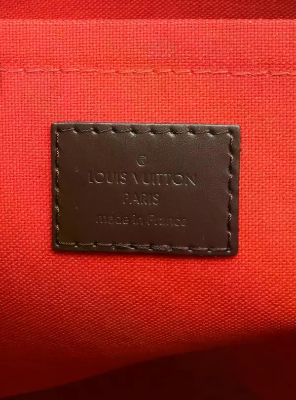 LOUIS VUITTON Damier Ebene Duomo Shoulder Bag