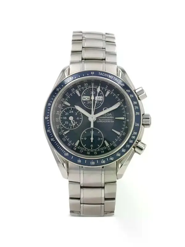 Omega Speedmaster Automatic Chronograph Watch - Blue