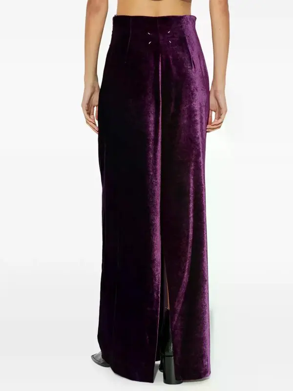 MAISON MARGIELA Velvet Maxi Skirt