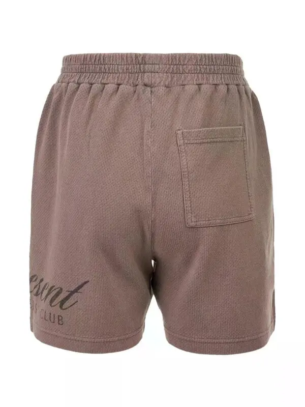 REPRESENT Logo-print Mesh Shorts