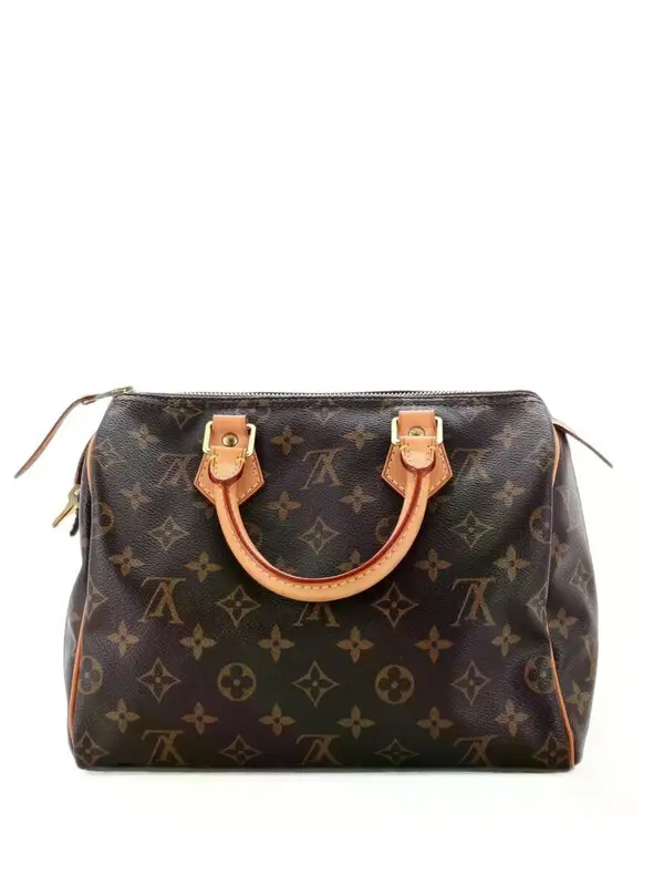 LOUIS VUITTON Speedy Handbag Monogram Canvas 25 Satchel