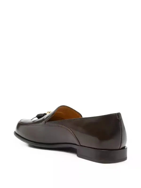 TOD'S Tassel Detail Leather Loafers