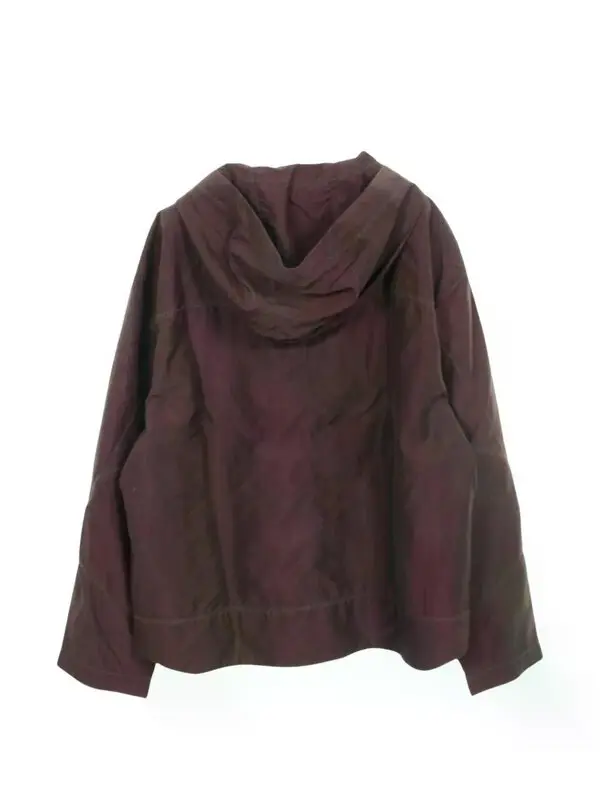 Hermès 2010s Clou De Selle Button Hooded Jacket
