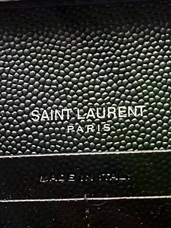 Saint Laurent 2020s Cassandre Quilted Clutch Bag