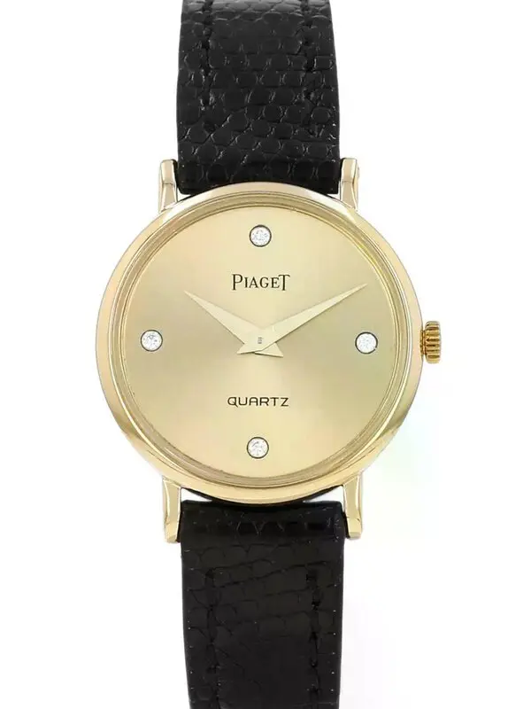 PIAGET 1980s Round 24mm Yellow Watch