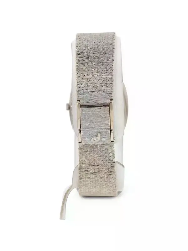 PIAGET 1970s Cushion-shaped White Gold Watch