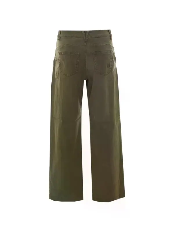 Liu Jo Cropped Flare Trousers