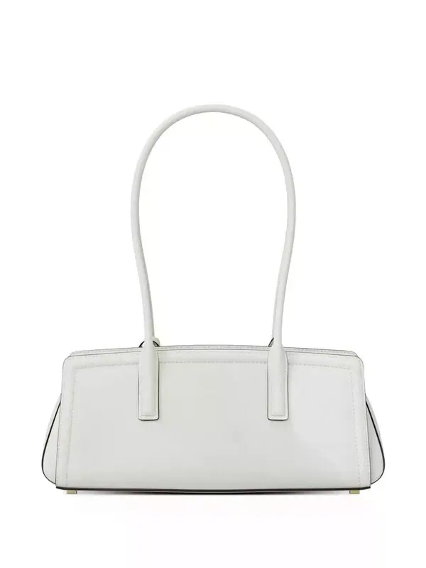 Michael Kors Laila Small Leather Shoulder Bag - White