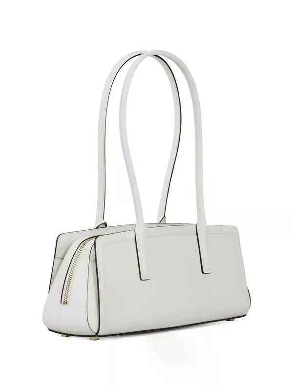 Michael Kors Laila Small Leather Shoulder Bag - White
