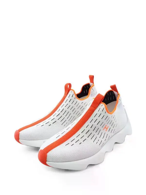 Hermès 2020s Eclair Slip-on Sneakers - White