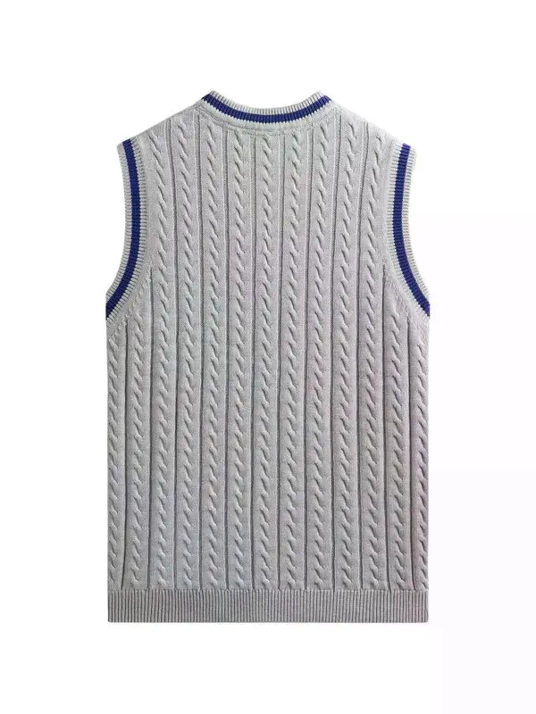 Kith X Los Angeles Dodgers Aiken Sweater Vest - Grey