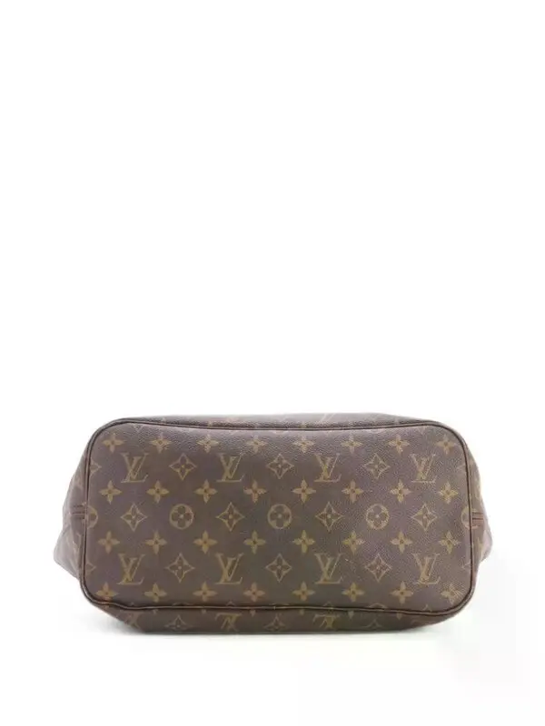LOUIS VUITTON Monogram Canvas Tote Bag - Brown